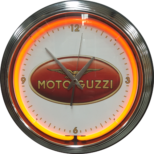 Moto Guzzi Neon Clock - NENC-150 – Neon Effect