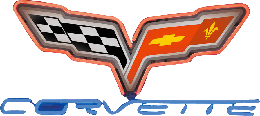 Corvette Flag Neon Sign - NEA-029 – Neon Effect