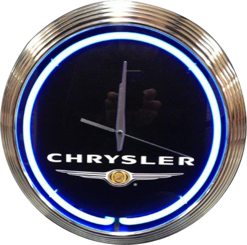 Chrysler 300C Neon Clock - NENC-112 – Neon Effect