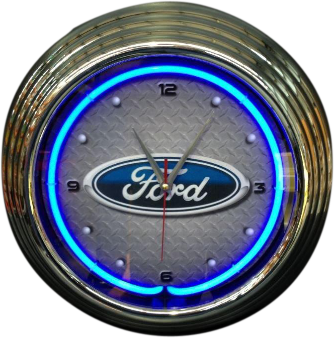 Ford Oval - (Blue-NENC-114B, White-NENC-114W) – Neon Effect